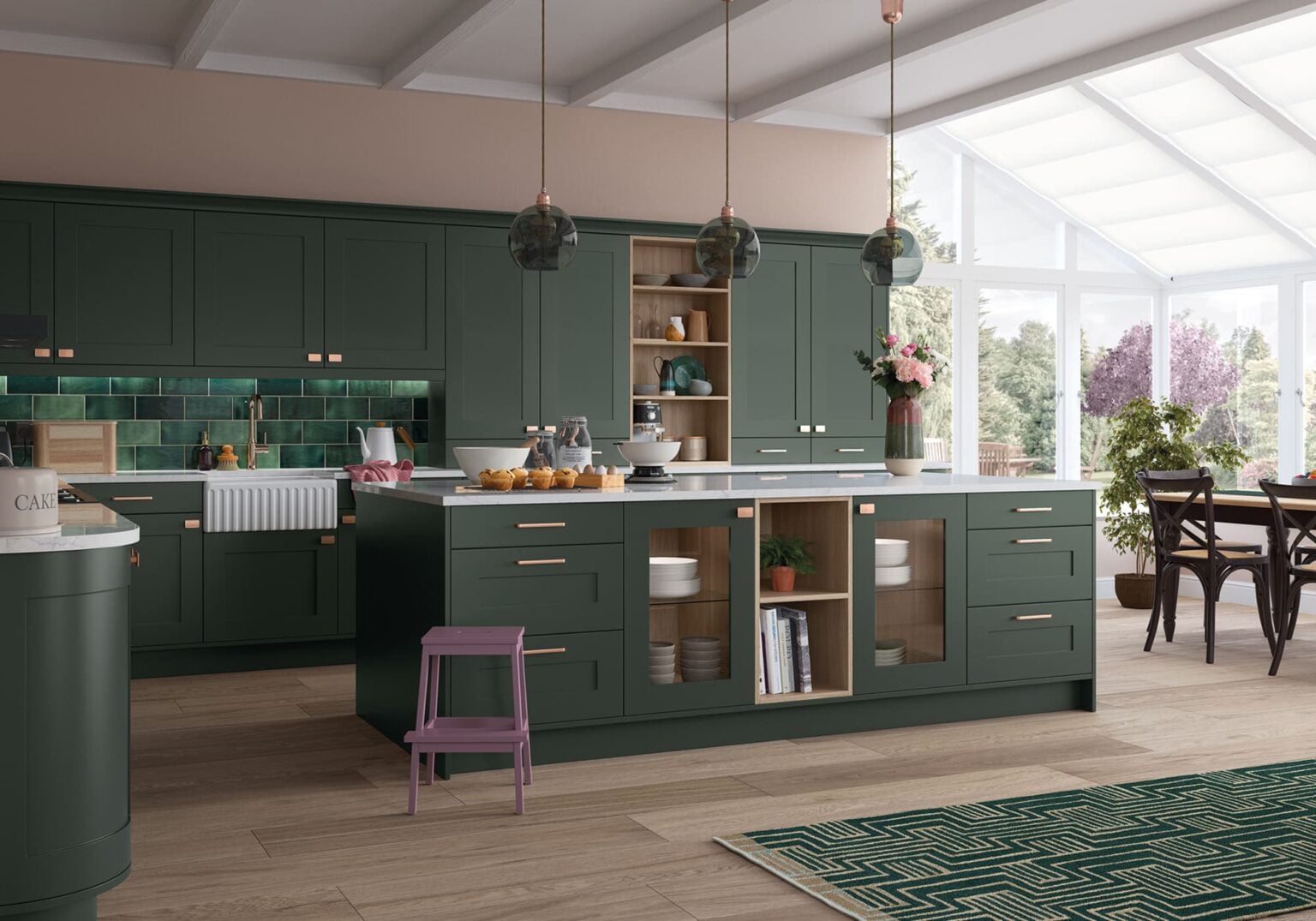 Georgia Kitchens | Shaker | Kitchen Range by STORI