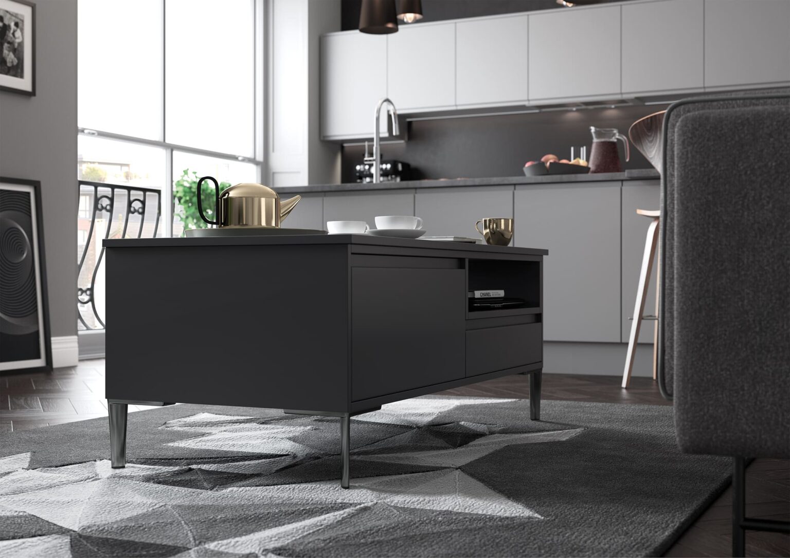 Freestanding Console Tables, Sideboards, and Coffee Tables