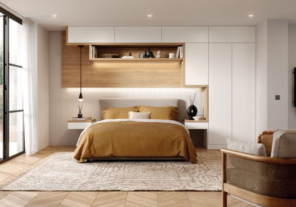 Zola Soft-Matte Bedroom Fitted Wardrobes & Furniture by STORI