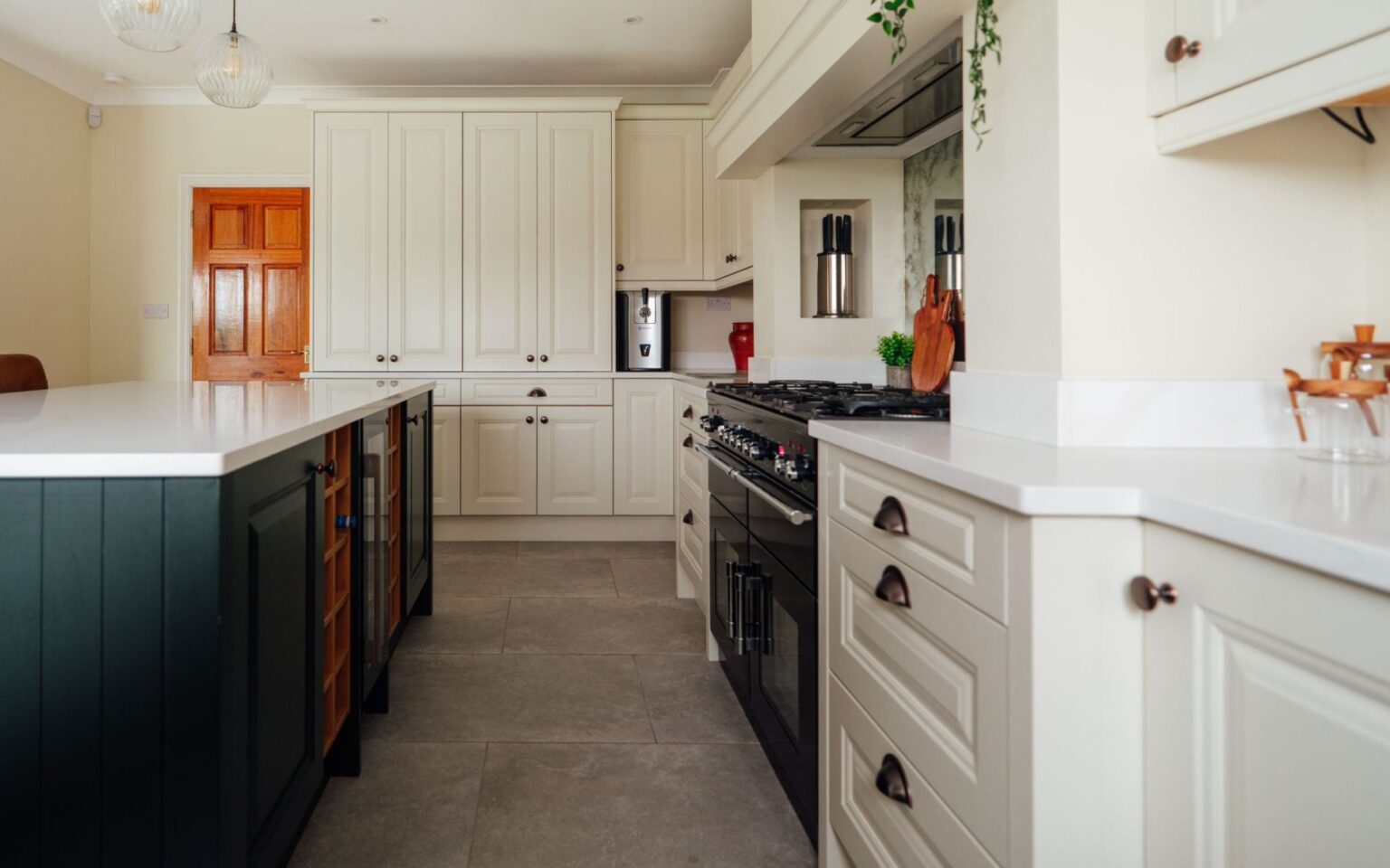 Porcelain Jefferson Bespoke Kitchen Cabinets/Units - Real Stories