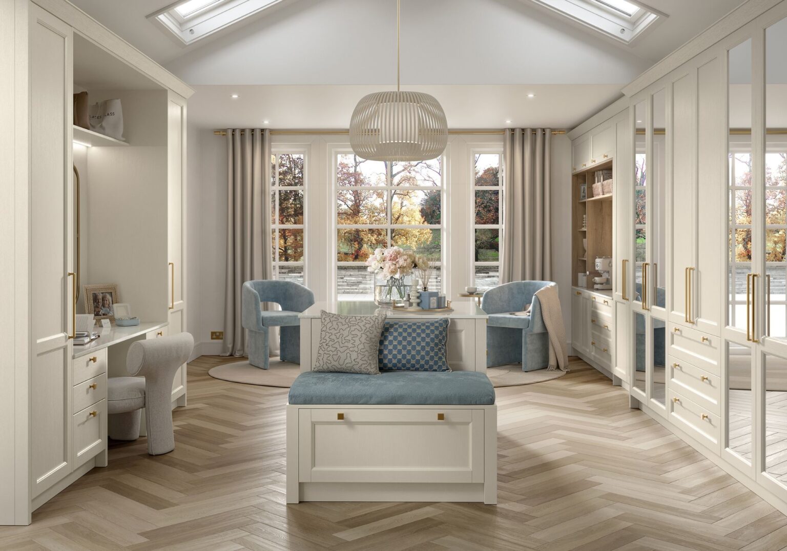 Pembridge Bedroom Bespoke Wardrobes | Shaker Style