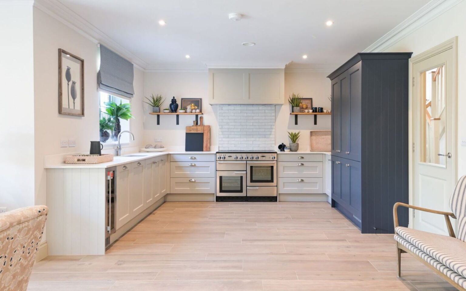 Taupe Grey Wakefield Bespoke Kitchen Cabinets/Units - Real Stories