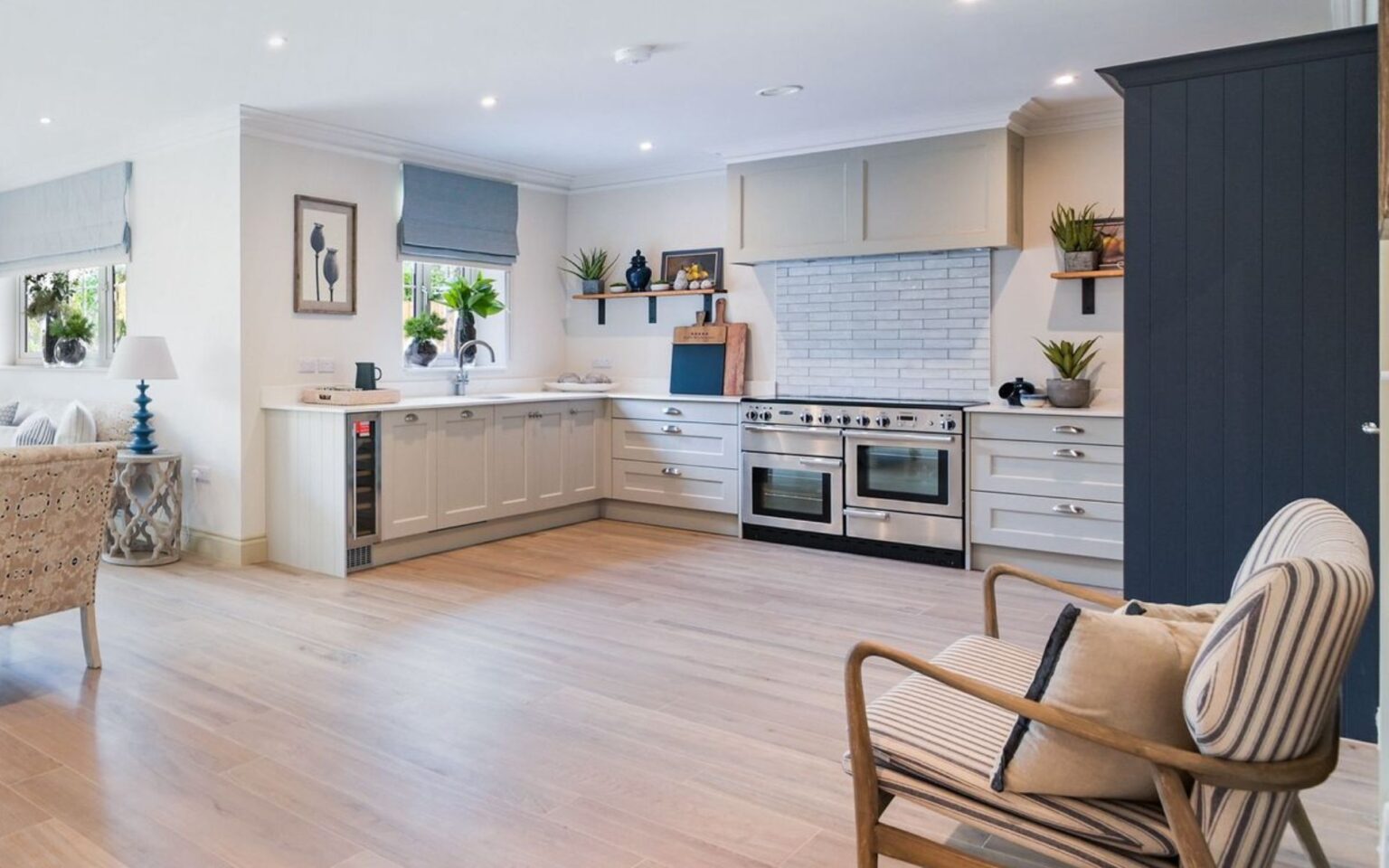 Taupe Grey Wakefield Bespoke Kitchen Cabinets/Units - Real Stories